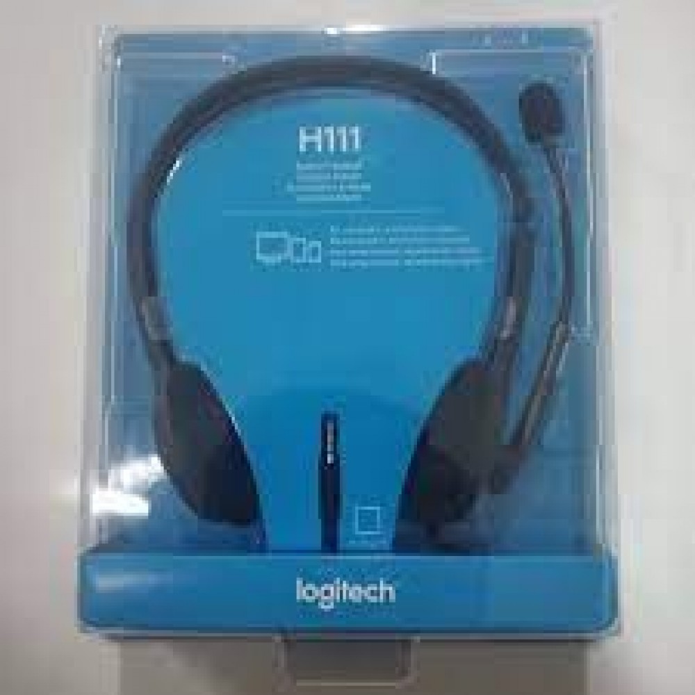 LOGITECH H111 WIRED HEADSETS